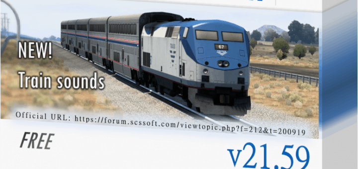 IMPROVED TRAIN SOUNDS 1.29.X - 1.32.X ATS - American Truck Simulator ...