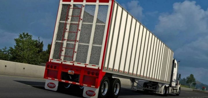 MATE TRI-AXLE END DUMP TRAILER OWNABLE 1.45 - American Truck Simulator ...