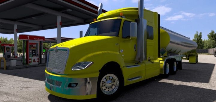 International HX520 Bullbars v1.0 - American Truck Simulator mod | ATS mod