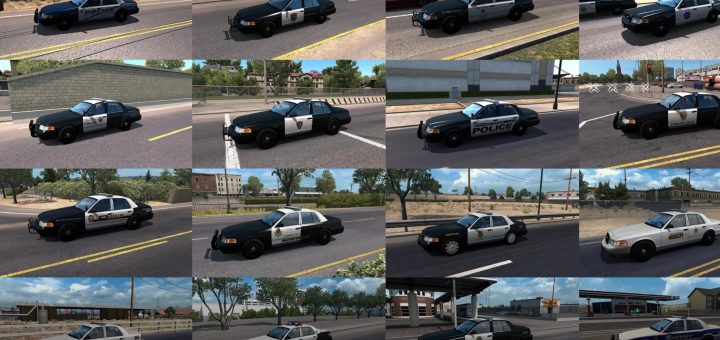Realistic Police Mod for ATS - American Truck Simulator mod | ATS mod