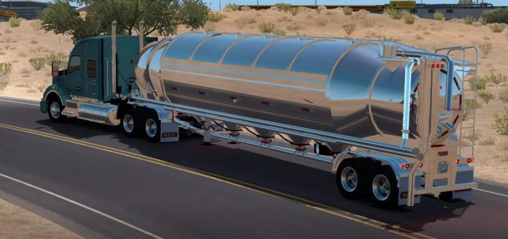 Ownable 50's Fruehauf Tanker Trailer - Duel v1.1 - American Truck ...