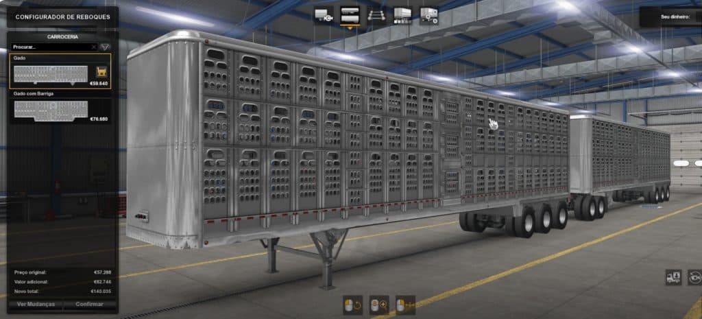 SCS Livestock Double and Triple Trailers Addon v1.1 1.41 (4) - American ...