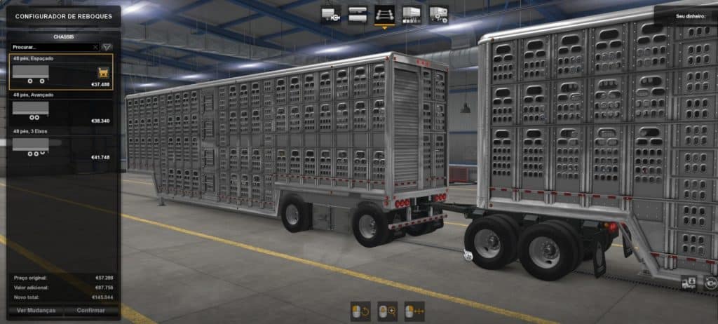 SCS Livestock Double and Triple Trailers Addon v1.1 1.41 (5) - American ...