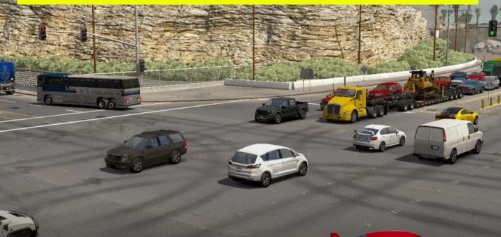 ATS Traffic mods | American Truck Simulator Traffic mod download