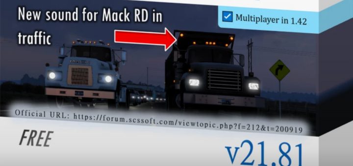 CUMMINS NTC BIG CAM STRAIGHT PIPE SOUND V3.0 1.45 - American Truck Simulator mod | ATS mod