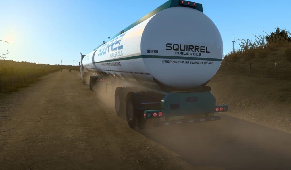 Advance B-Train Tanker v1.4r ATS 1.42 (7) - American Truck Simulator ...