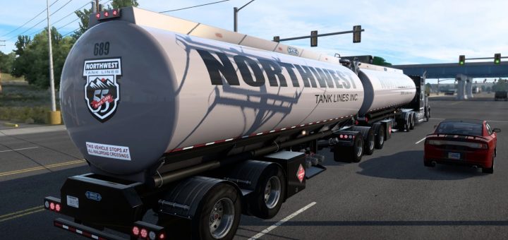 Delucio tank trailer ownable v1.0 Trailer ATS | American Truck ...