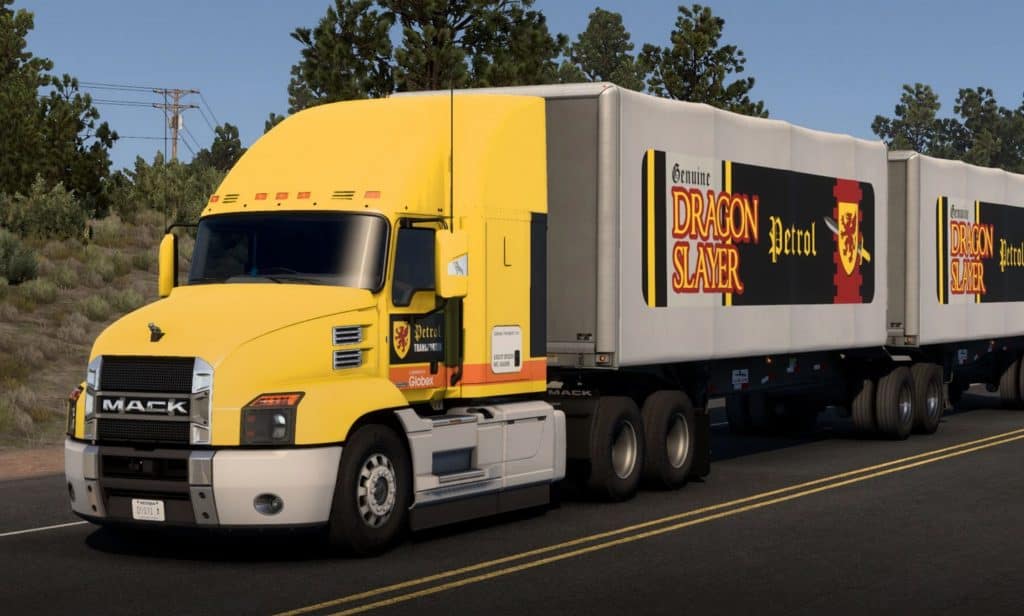 Dragon Slayer Petrol Paint Job Pack v1 (3) - American Truck Simulator ...