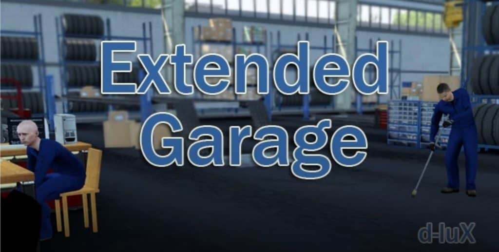 Extended Garage v1.1 1 (1) - American Truck Simulator mod | ATS mod