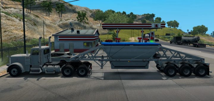 SmithCo Side Dump Trailer ATS - American Truck Simulator mod | ATS mod