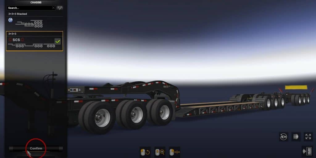 Stacked SCS Lowboy Trailers 1 (2) - American Truck Simulator mod | ATS mod