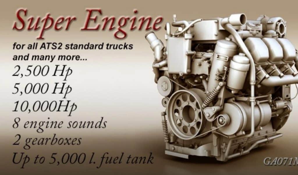 Super Engines & Transmissions 1.42 | American Truck Simulator Mod