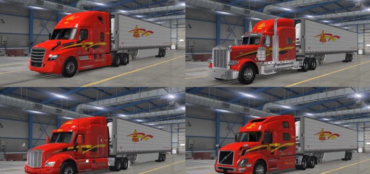 ATS Truck skins mods | American Truck Simulator Truck skin mod download