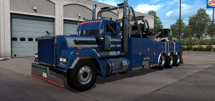 MACK Pinnacle CHU613 v1.28 1.36 Truck ATS | American Truck Simulator Mod