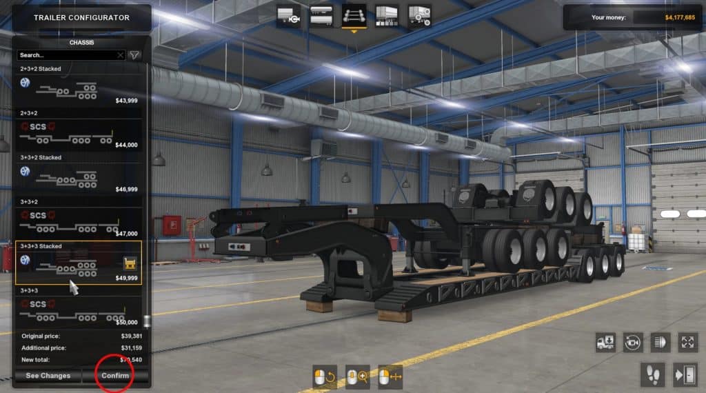 Stacked SCS Lowboy Trailers (with extra cargo) v1.7 1 (2) - American ...