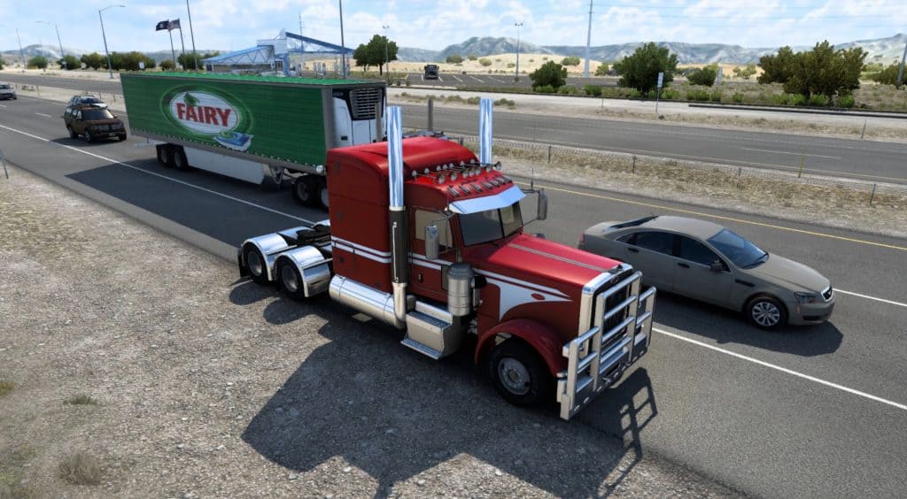 The Godfather's Ai Traffic Pack v1.0 1.42 | American Truck Simulator Mod