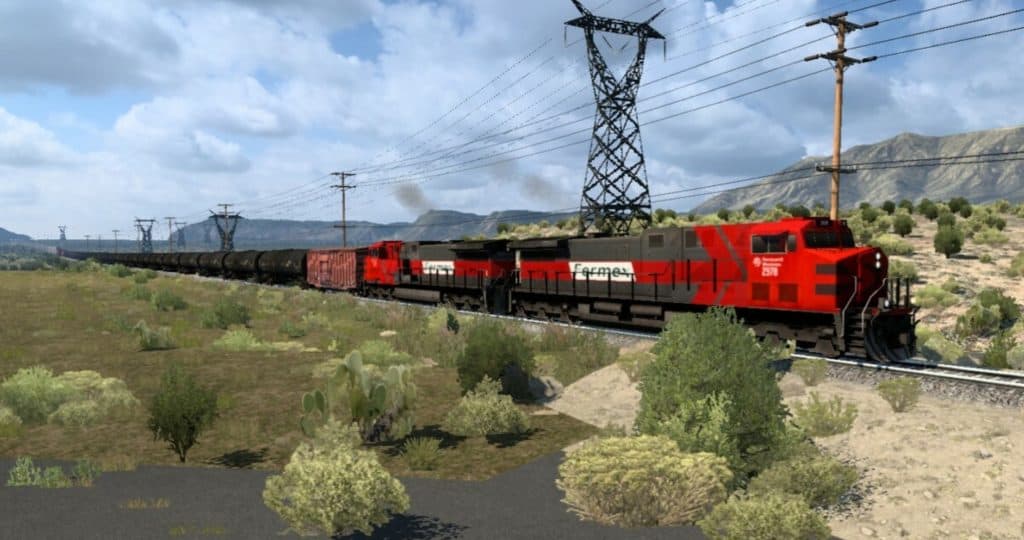 Update patch ATS 1.43 for mod Improved Trains v3.8 | American Truck ...