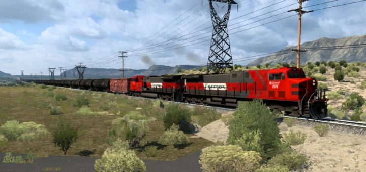 Improved Trains - American Truck Simulator mods | ATS mods