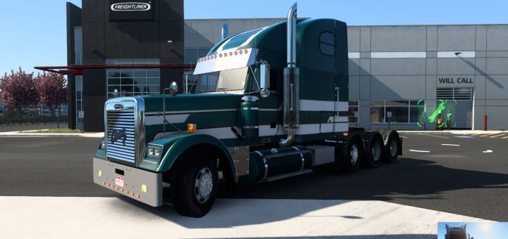 Freightliner FLC v1.1 - American Truck Simulator mod | ATS mod