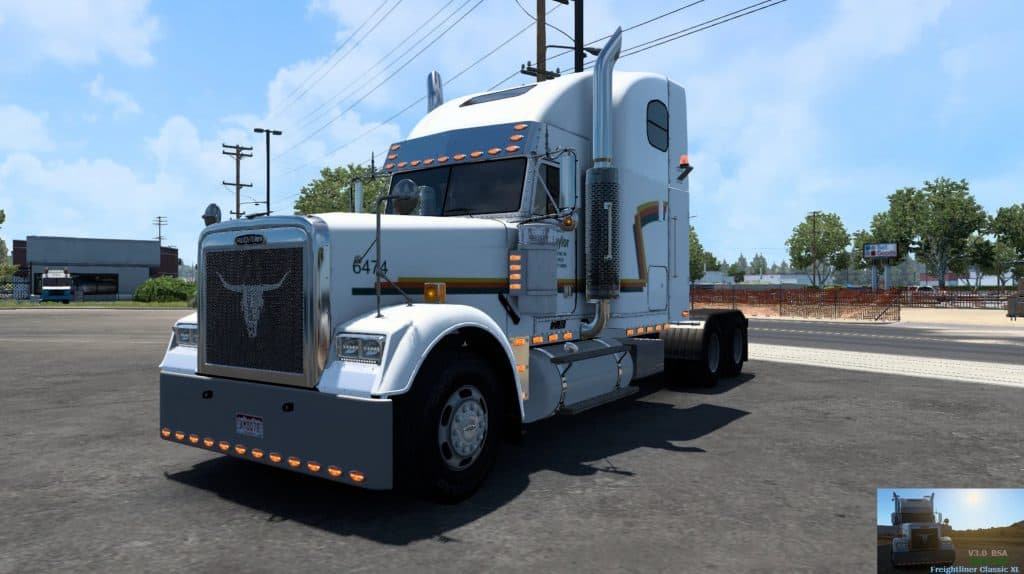 Freightliner Classic XL V3.0 (BSA personal) ATS v1 (4) - American Truck ...