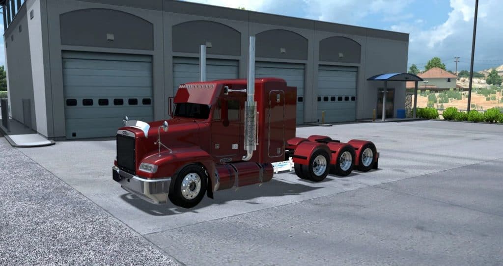 Freightliner FLD Truck 1 (3) - American Truck Simulator mod | ATS mod