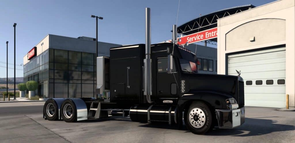 Freightliner FLD Truck 1 (4) - American Truck Simulator mod | ATS mod