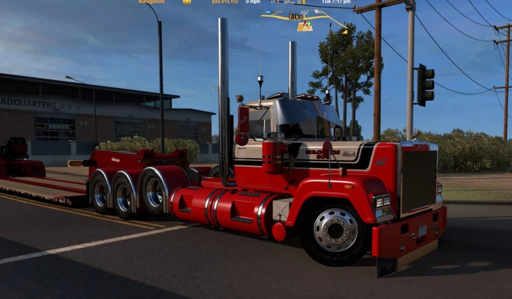 Mack superliner custom 1.43 | American Truck Simulator Mod