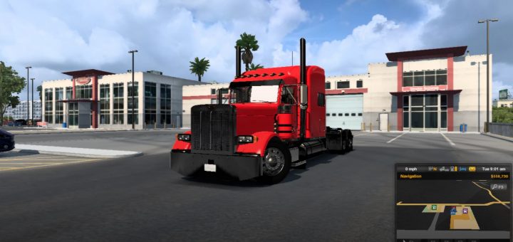 PETERBILT 379 LEGACY CLASS V1.1 - American Truck Simulator mod | ATS mod