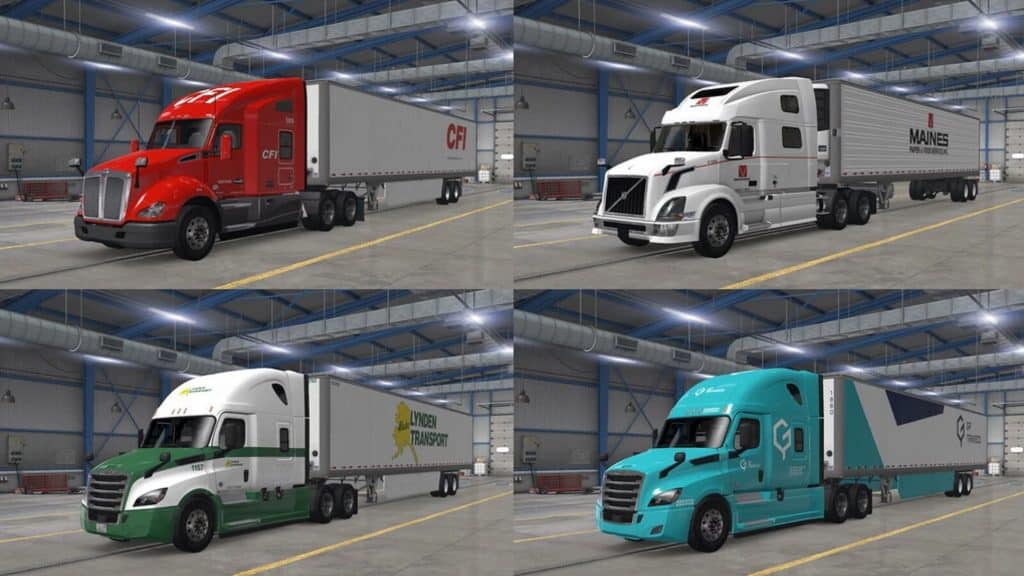 ATS Skinpack by Ankrpl v2 (2) - American Truck Simulator mod | ATS mod