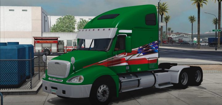 FS22 Freightliner flb custom Truck 1.43 - American Truck Simulator mod ...