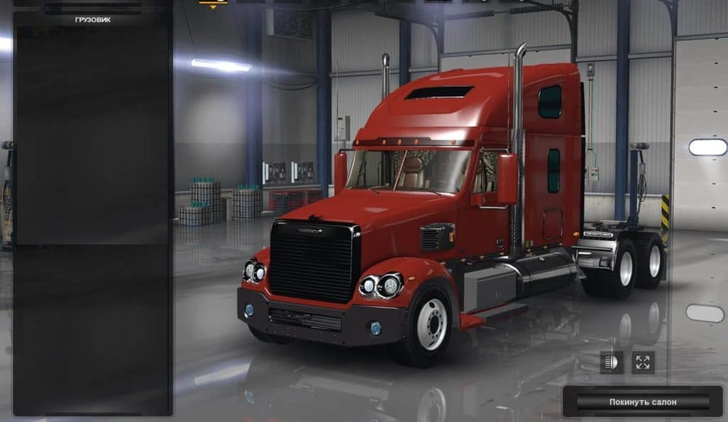 Freightliner Coronado for ATS version 1.43 | American Truck Simulator Mod