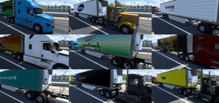 ATS Traffic mods | American Truck Simulator Traffic mod download