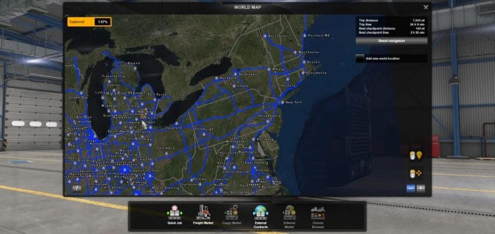 Map Colombia Ats 1.37 v2.1 | American Truck Simulator Mod