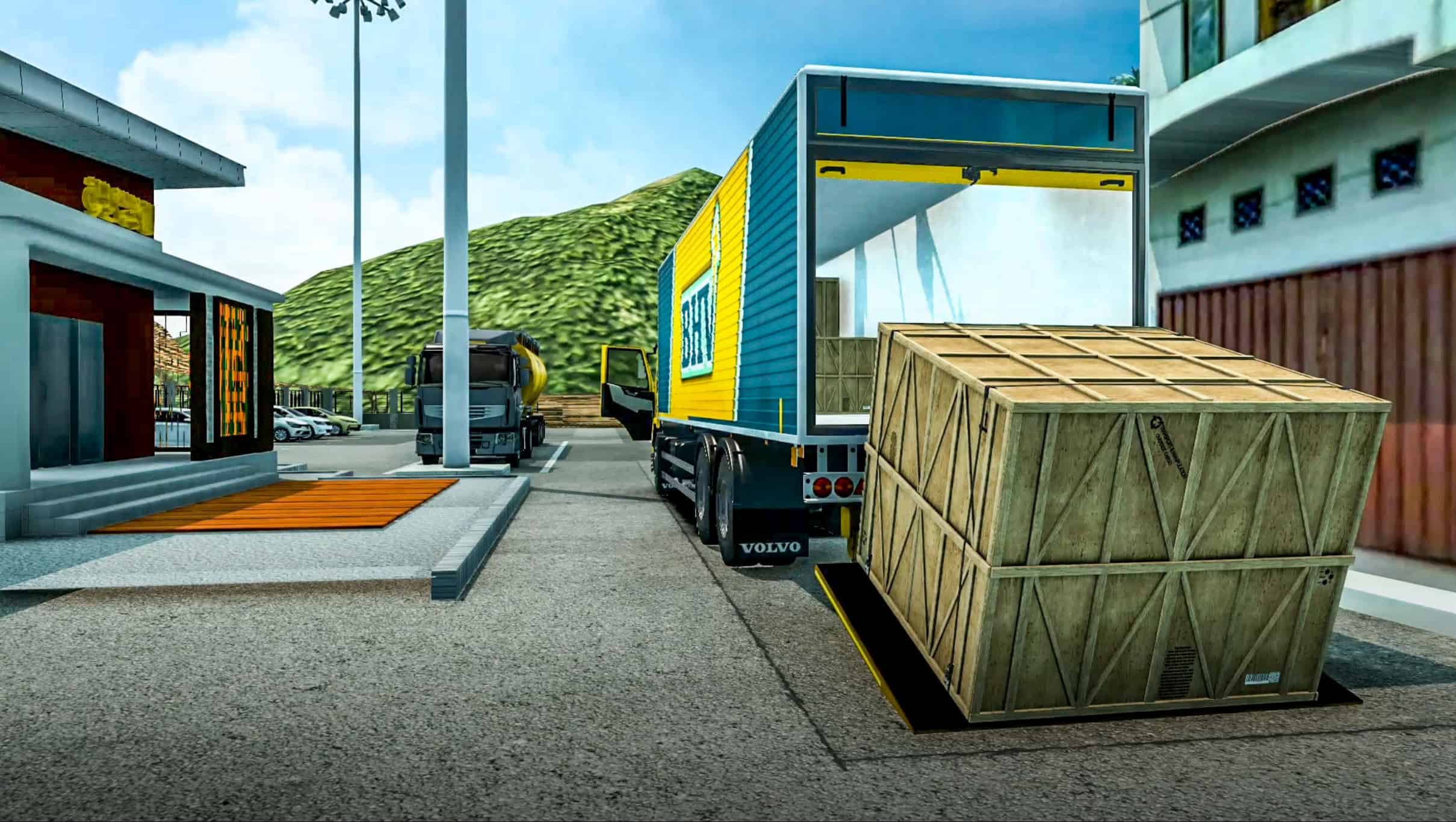 Volvo FM Delivery Truck Mod With Load Animation – ATS 1 (1) - American ...