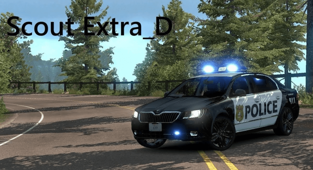 [ATS] SKODA SUPERB SCOUT EXTRA_D 2013 V1.0 1.43.X | American Truck ...