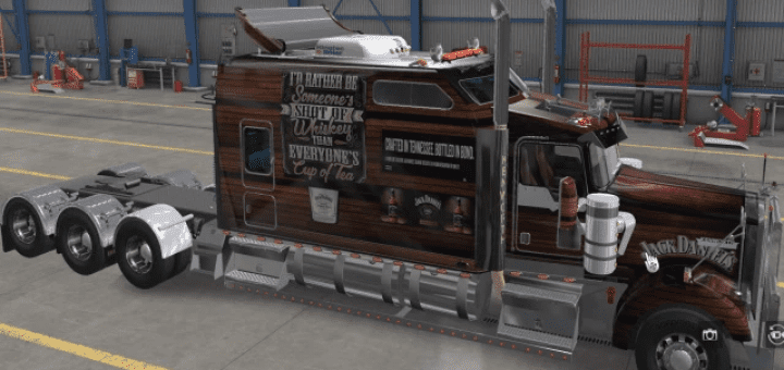 KENWORTH T609 Truck 1.35 ATS - American Truck Simulator mod | ATS mod