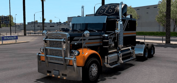 1985 FREIGHTLINER FLA V1.4 - American Truck Simulator mod | ATS mod