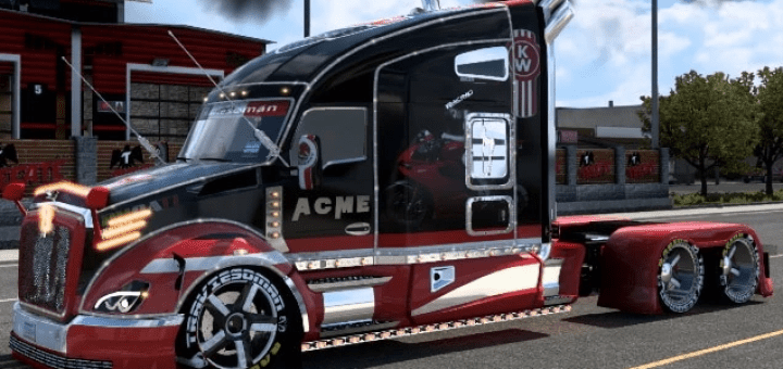ATS Truck skins mods | American Truck Simulator Truck skin mod download