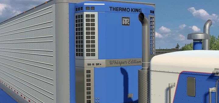 REEFER 3000R LONG #2 V1 MOD - American Truck Simulator mod | ATS mod