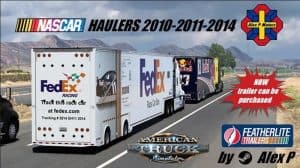 FEATHERLITE HAULER TRAILER V1.8 | American Truck Simulator Mod