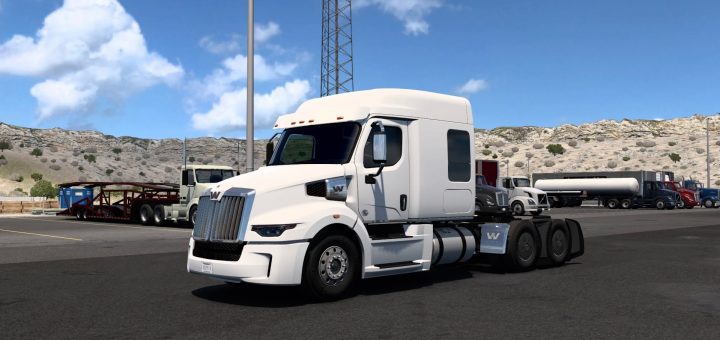 Haterbilt v1.5.1 389 viper2 edit Truck | American Truck Simulator Mod