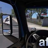 True Mirror FOV for ATS 1.48 | American Truck Simulator Mod