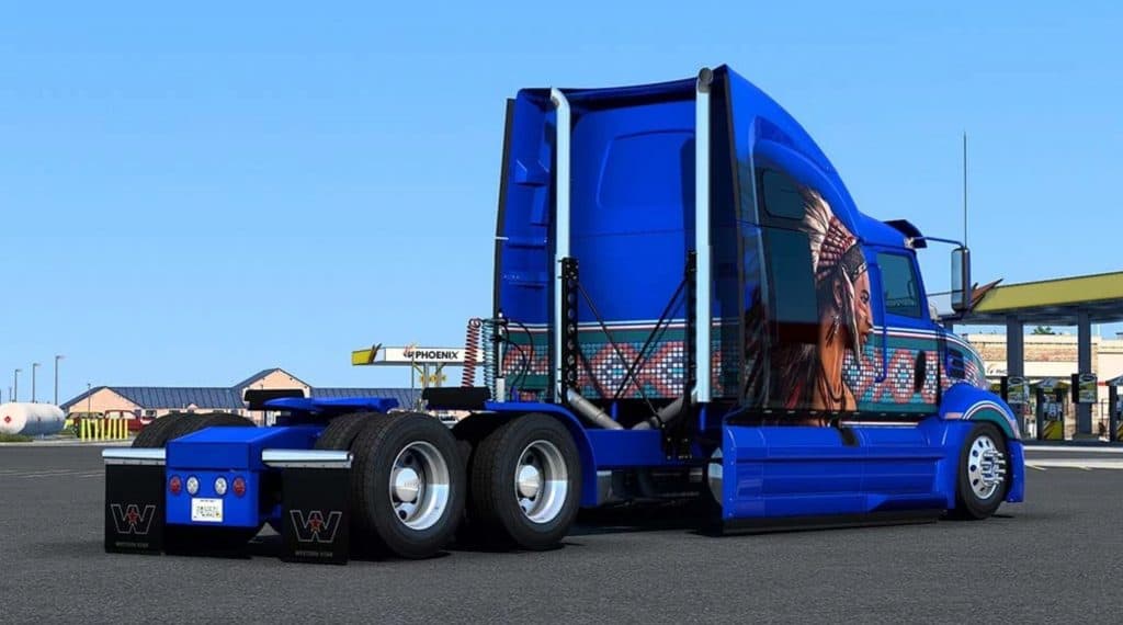 Custom 5700XE Truck v1.0 1 (3) - American Truck Simulator mod | ATS mod