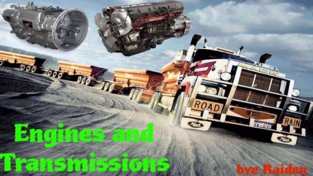 Engines and transmissions Pack v14 | American Truck Simulator Mod