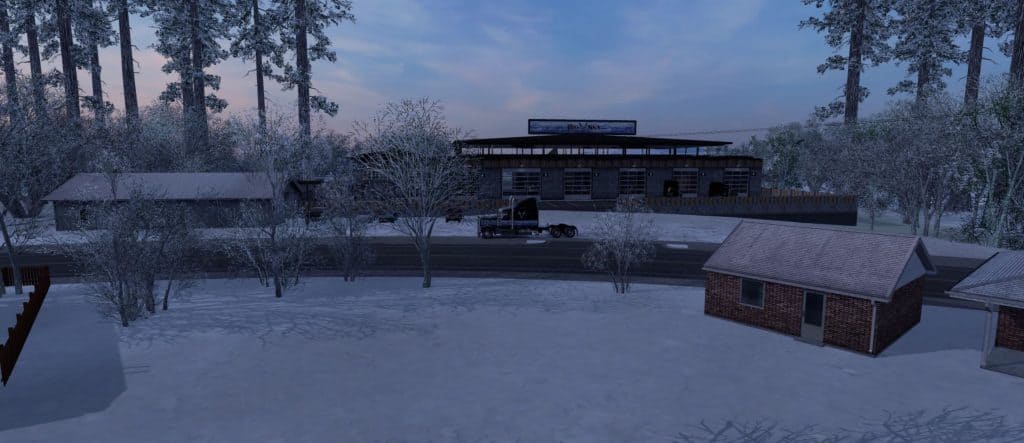 K-DOG's Ice Road Trucker Map v1.48c | American Truck Simulator Mod