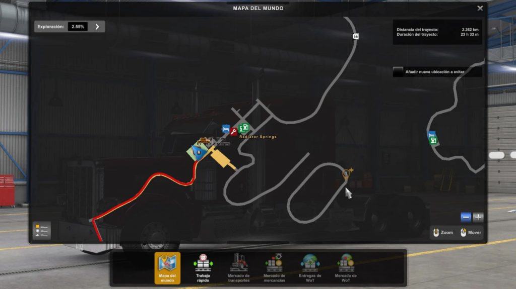 Radiator Springs by ETS2-user v1.3 1 (2) - American Truck Simulator mod ...