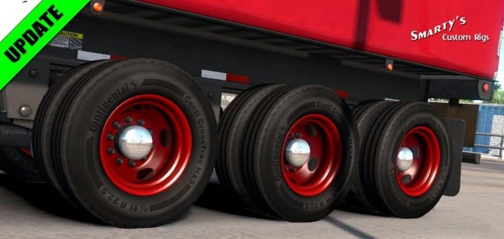 Wheels Pack by Smarty v2.3 1.48 | American Truck Simulator Mod