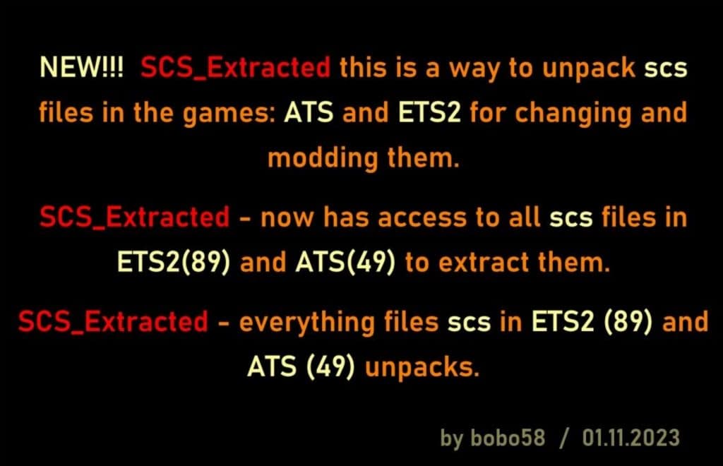 ATS SCS Extracted 02.11.2023 1.48 | American Truck Simulator Mod