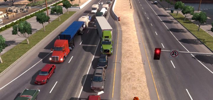 ATS Traffic mods | American Truck Simulator Traffic mod download
