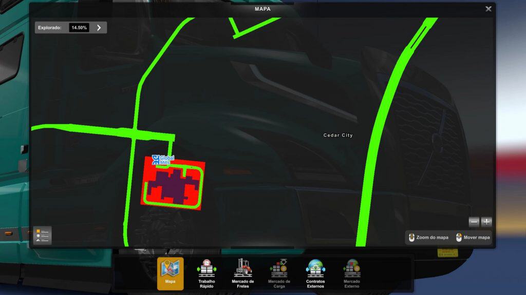 ULTRA ZOOM MAP ATS 1.0 1.40 1 (1) - American Truck Simulator mod | ATS mod